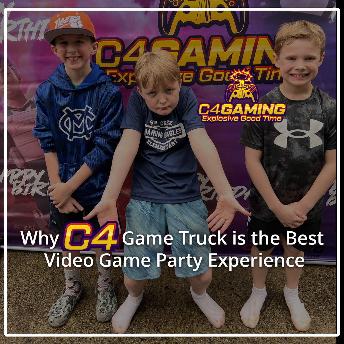 C4 Game Truck is the Best Video Game Party Experience | C4 Game TrucK Atlanta